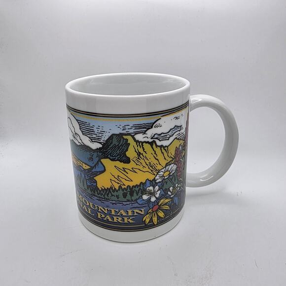 Unbranded | Dining | Vintage Rocky Mountain National Park Scenic Coffee ...